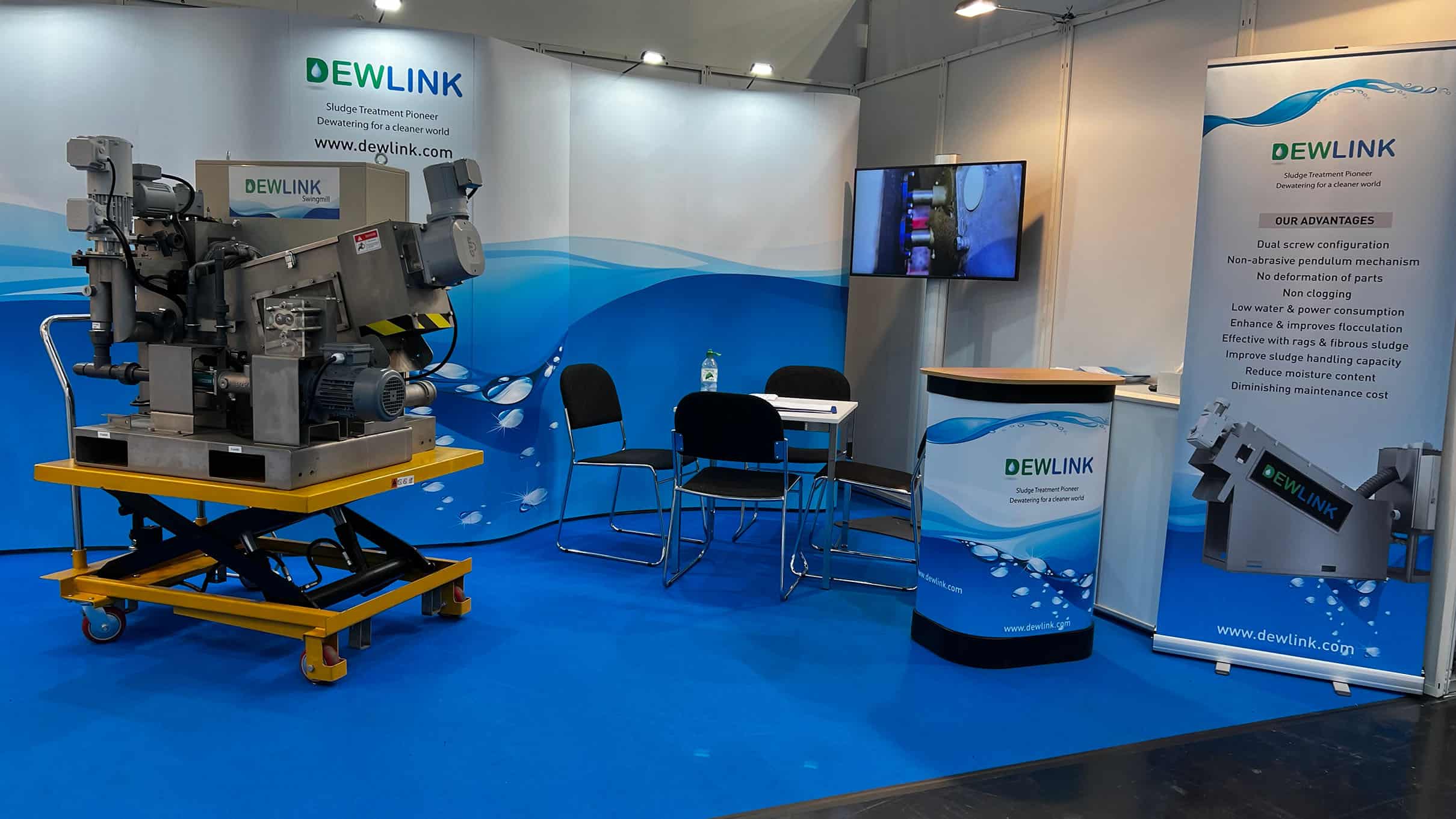 Dewatering Machine | Compact Easy to Use Sludge Dewatering System